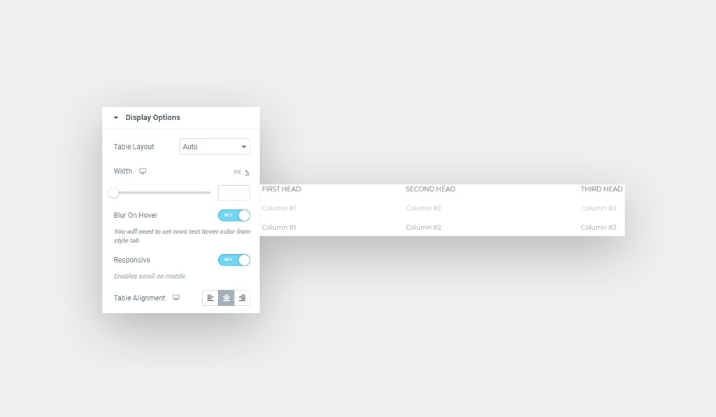 Table Widget Tutorial - Premium Addons