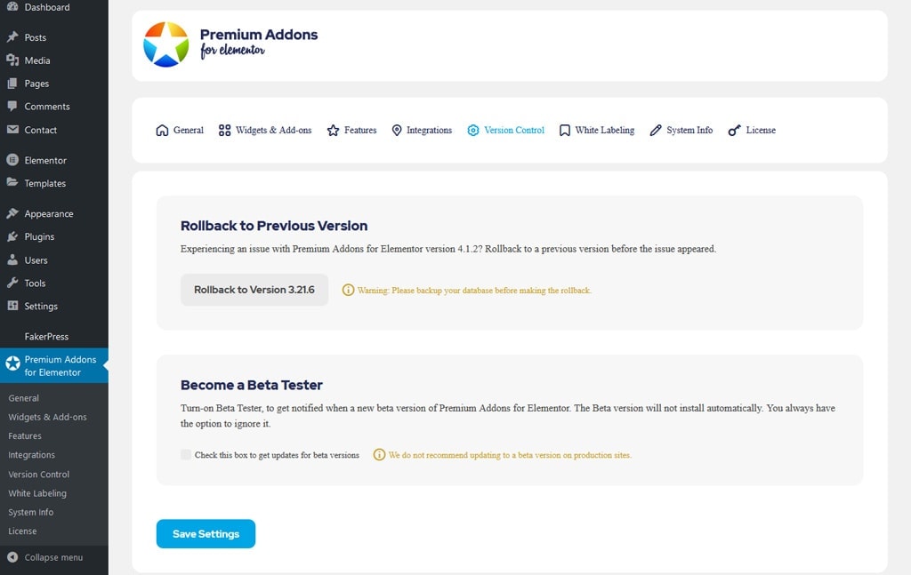 Beta Version Website