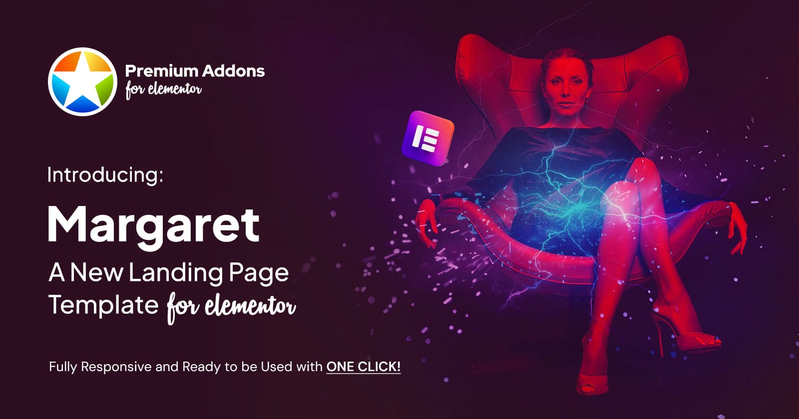 Build Pages with Premium Addons Landing Page Template